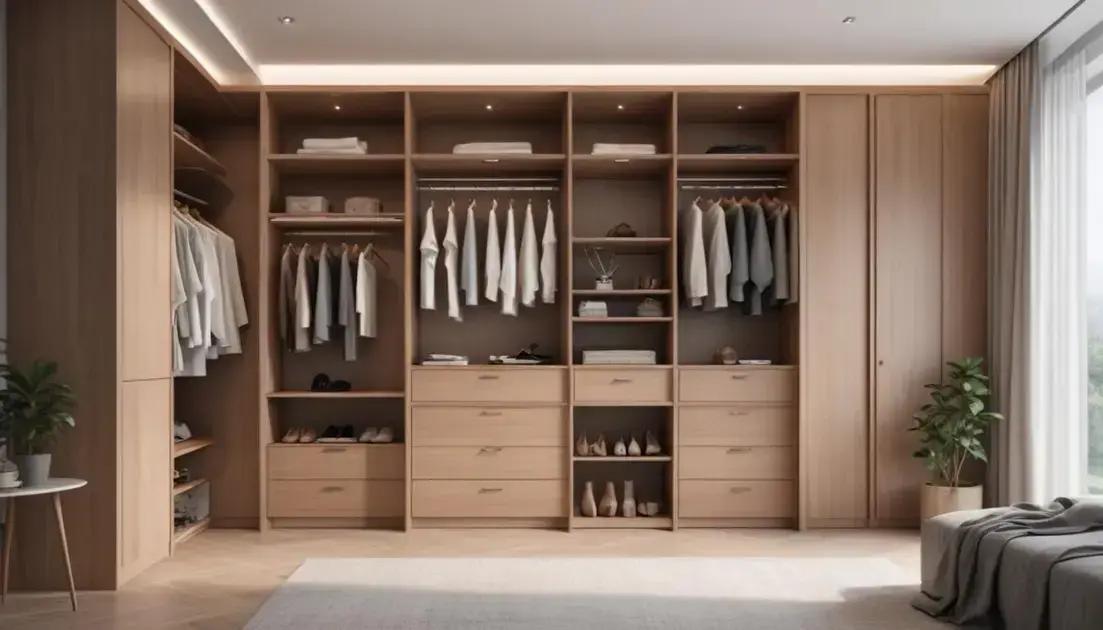 Painel de fundo para um closet mais bonito: dicas práticas e ideias - Entre Nós Virtual